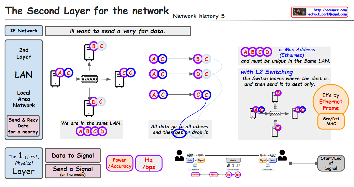 The Second Layer for the network – Lechuck Park